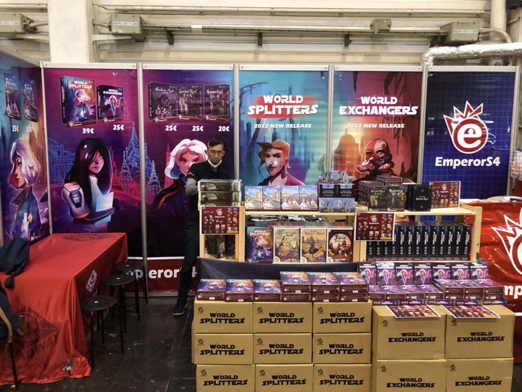 EmperorS4 Games @SPIEL22 4F-100 on Twitter: "#SPIEL22 it’s started! SO EXCITING! https://t.co ...
