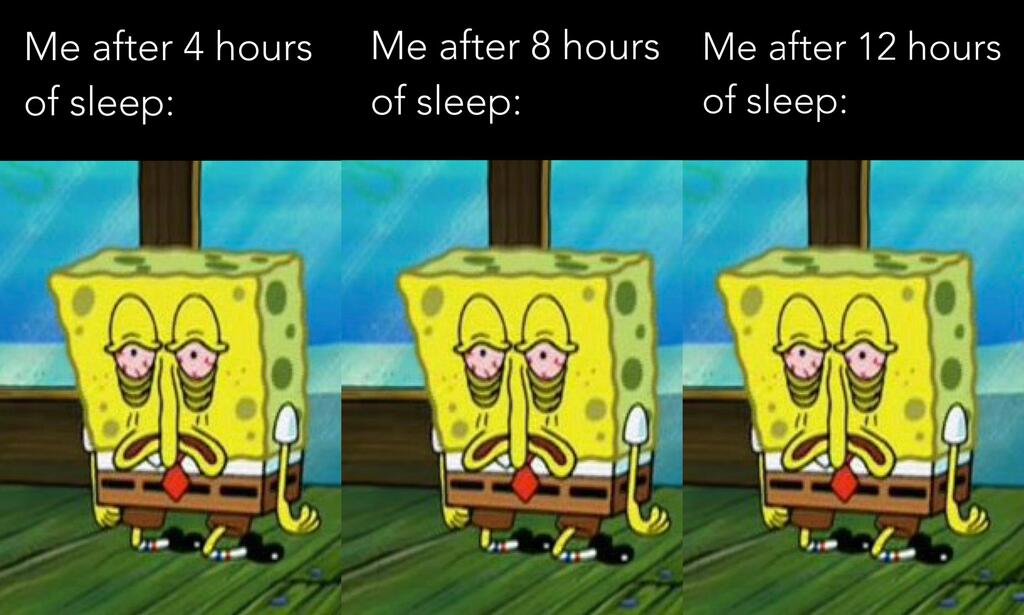 Spongebob Tired Memes