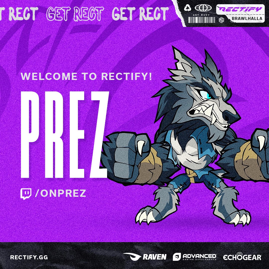 Rectify on Twitter: "WELCOME @OnPrez_ to the Rectify Brawlhalla Family! https://t.co/fR6f4Kr7cn ...