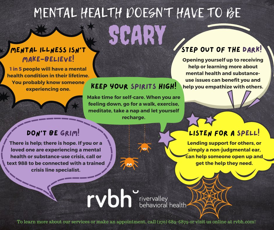 RiverValley and Affiliates on Twitter: "Mental health doesn’t have to ...