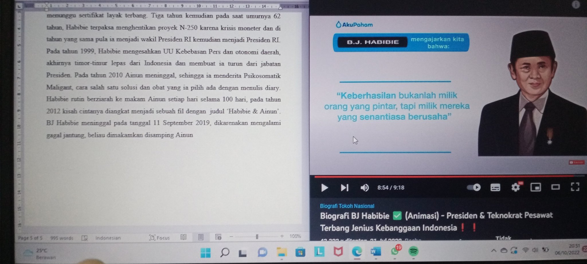 BERISIK!! on Twitter: "Siapa yg disuruh buat tugas menyimak biografi orang malah nangis, gw gw ...