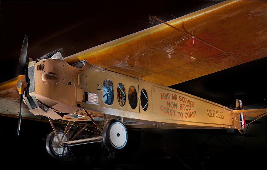 100 years ago, a flight endurance record was set by Lt John A. Macready ...