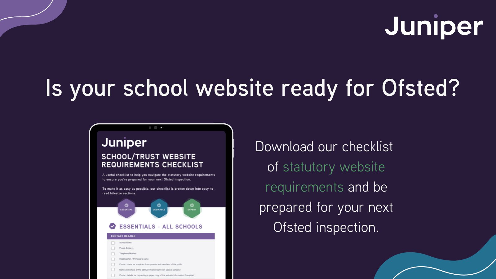 Juniper Education on Twitter: "One thing is for sure; your school ...