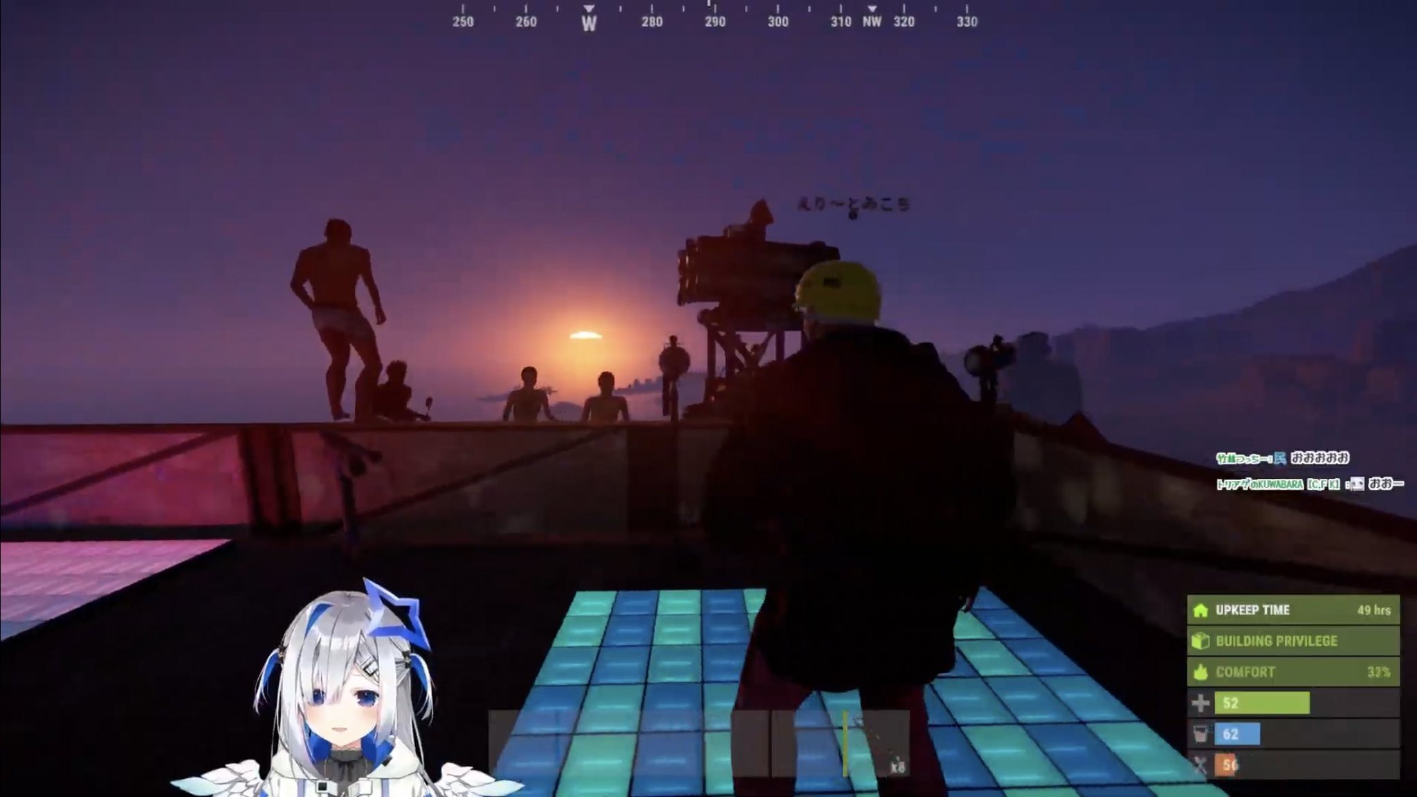 天音かなた💫snooze歌ってみた投稿🎵 on Twitter: "RUSTシーズン3ありがとう！！！！！！！一人でちょこ先生とまつり先輩の拠点TC2つ破壊できたよおおお！！！！！！かなタワー ...