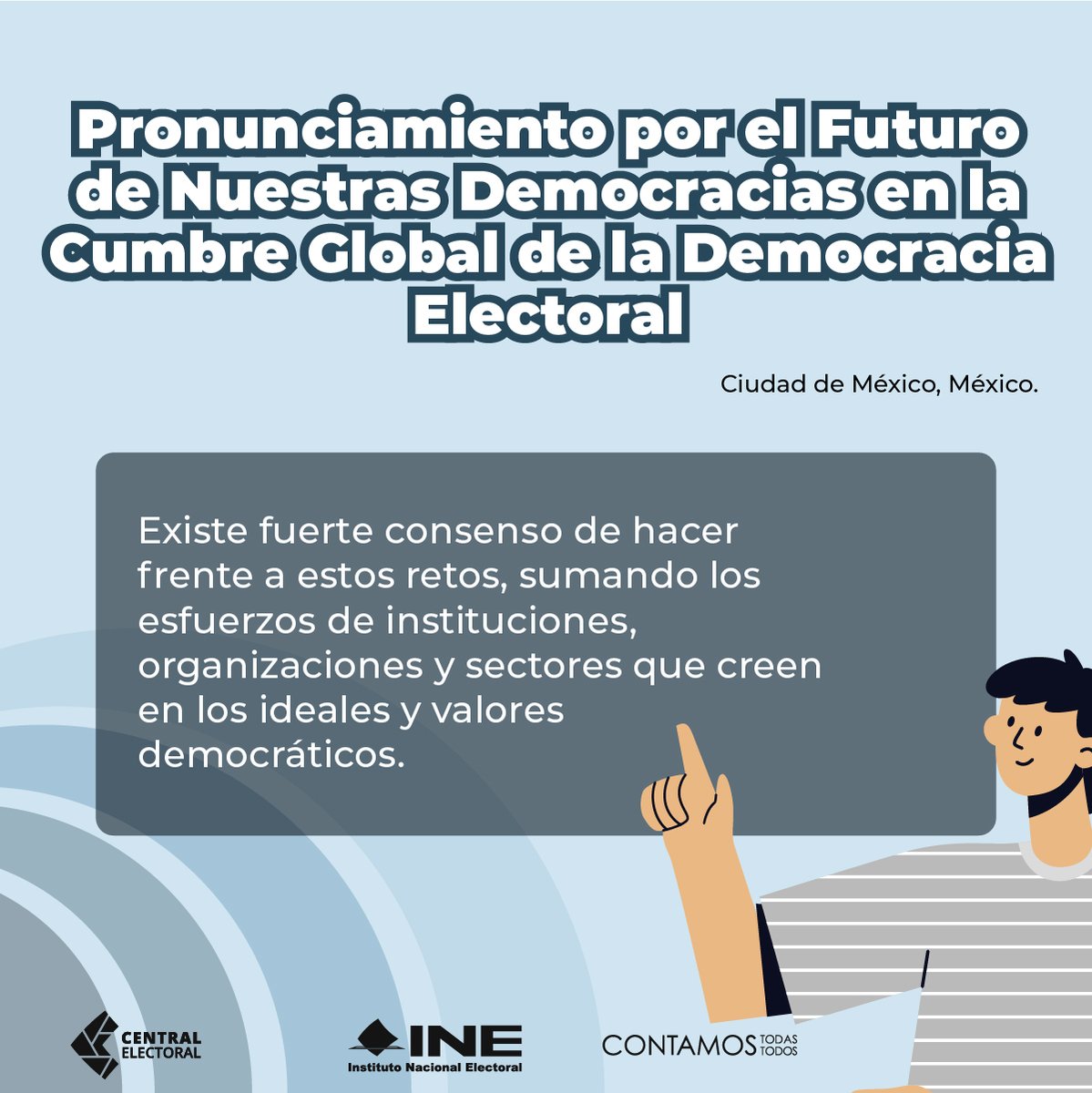 @INEMexico on Twitter: " ️ Conoce el Pronunciamiento por el Futuro de nuestras Democracias con ...
