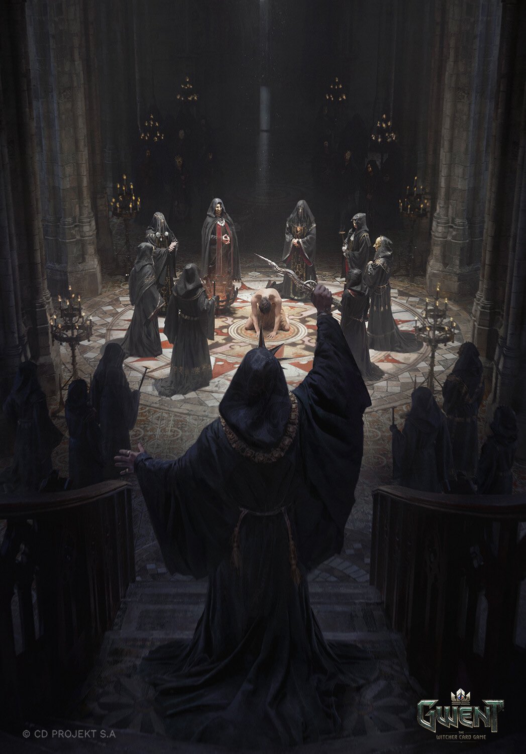 Anton Nazarenko on Twitter: "Eternal Eclipse illustration for Gwent #ritual #nilfgaard #witcher ...