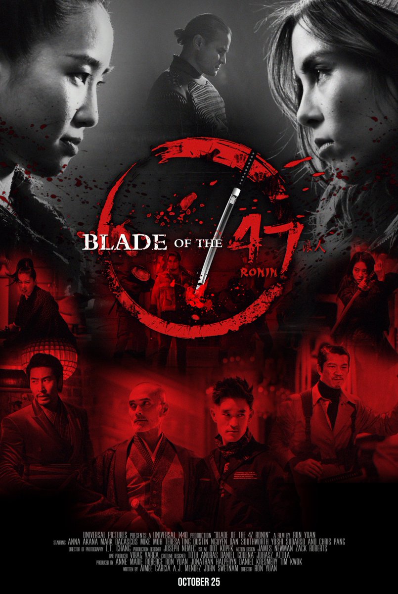 Anna Akana on Twitter: "Blade of the 47 Ronin ⚔️ October 25th on @Netflix"