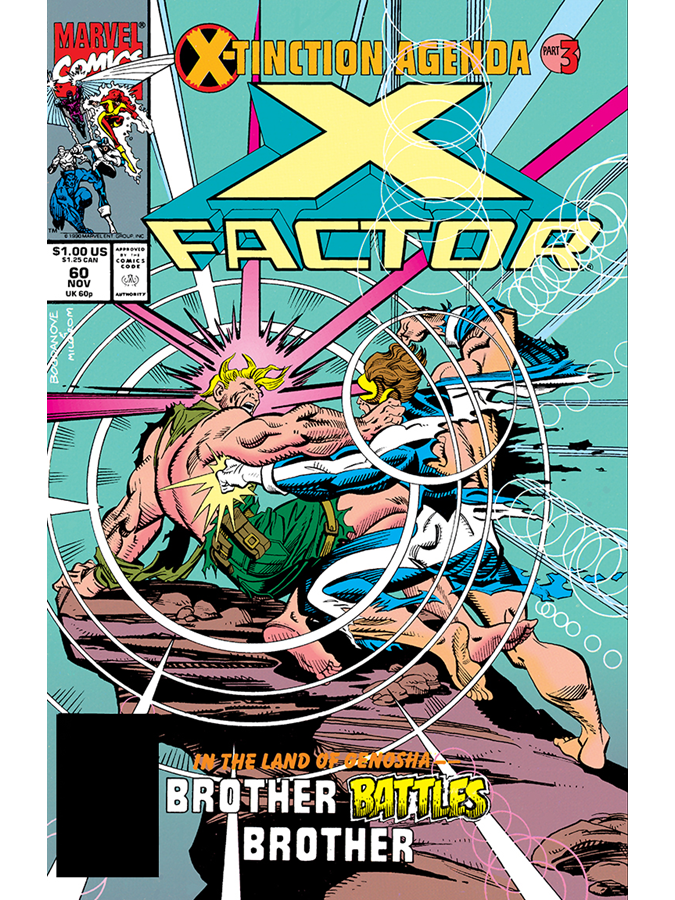 Classic X-Men on Twitter: "X-Factor #60 cover dated November 1990."