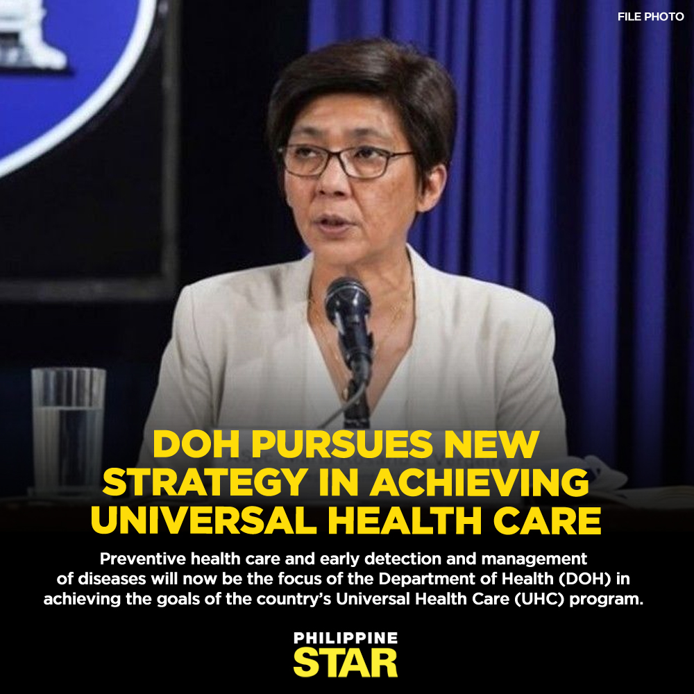 The Philippine Star on Twitter: "Department of Health (DOH) officer-in-charge Maria Rosario ...