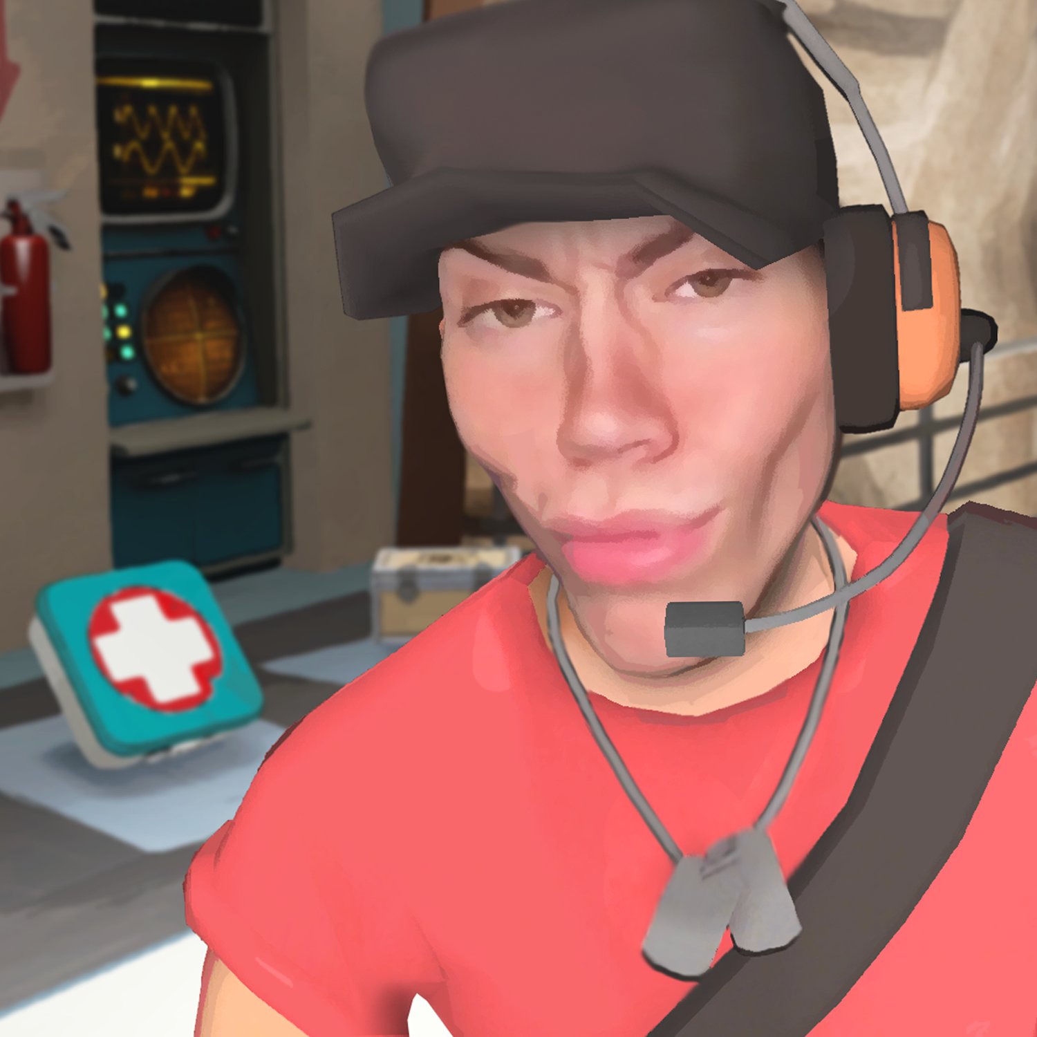 Scout Tf2 Face