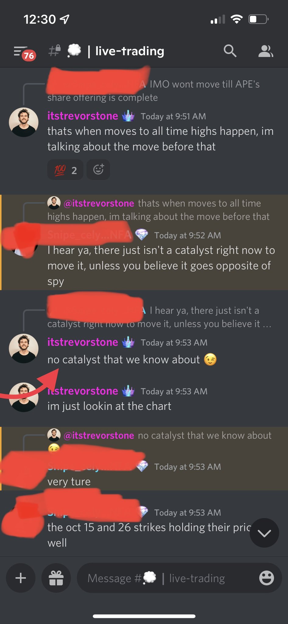 Trevor Stone on Twitter: "for anyone that says “there’s no way you can predict a news catalyst ...