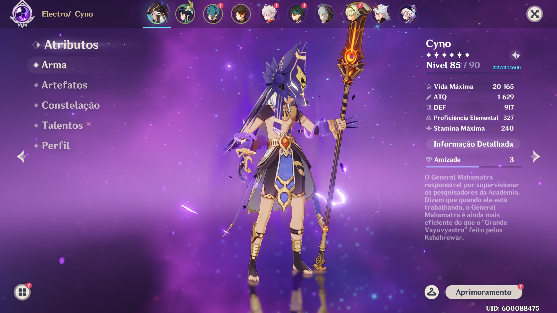 akaseven | designer • commissions open on Twitter: "jogando com o cyno agora e posso te dizer ...