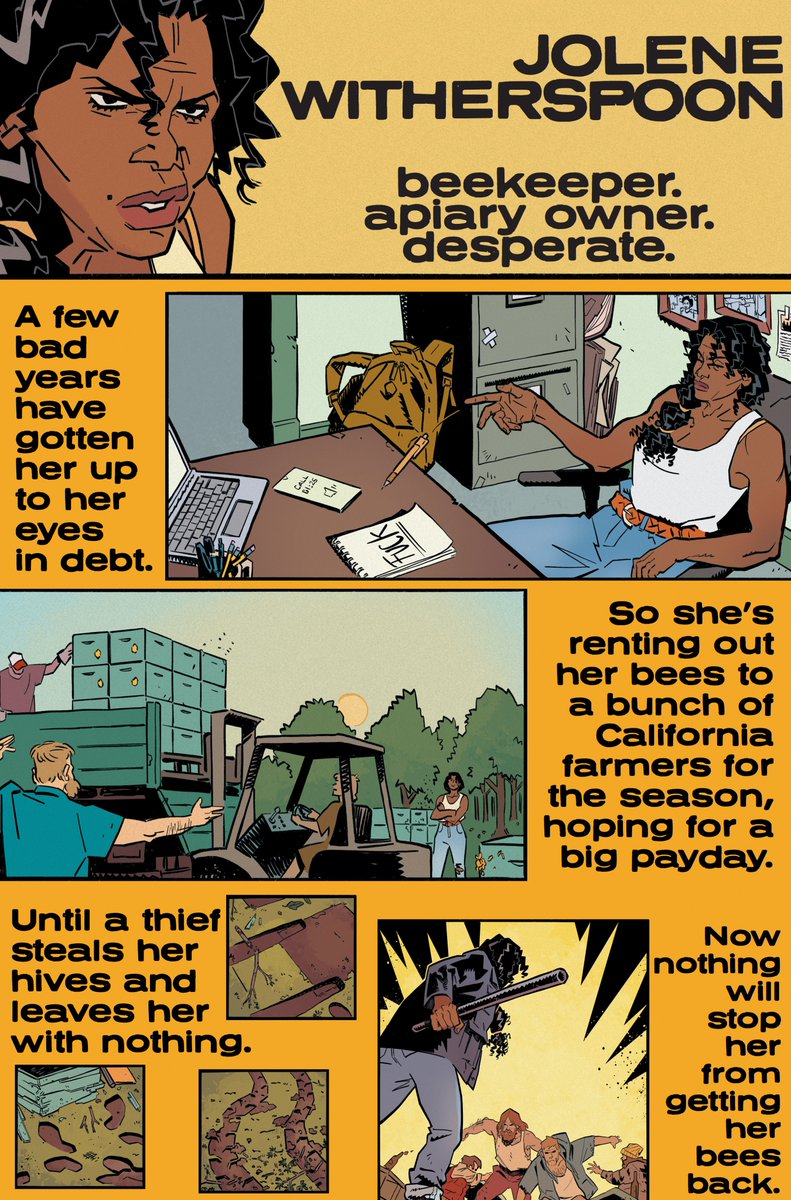 「Do you like comics? What about badass beekeepers? What about」Paulina Ganucheauの漫画