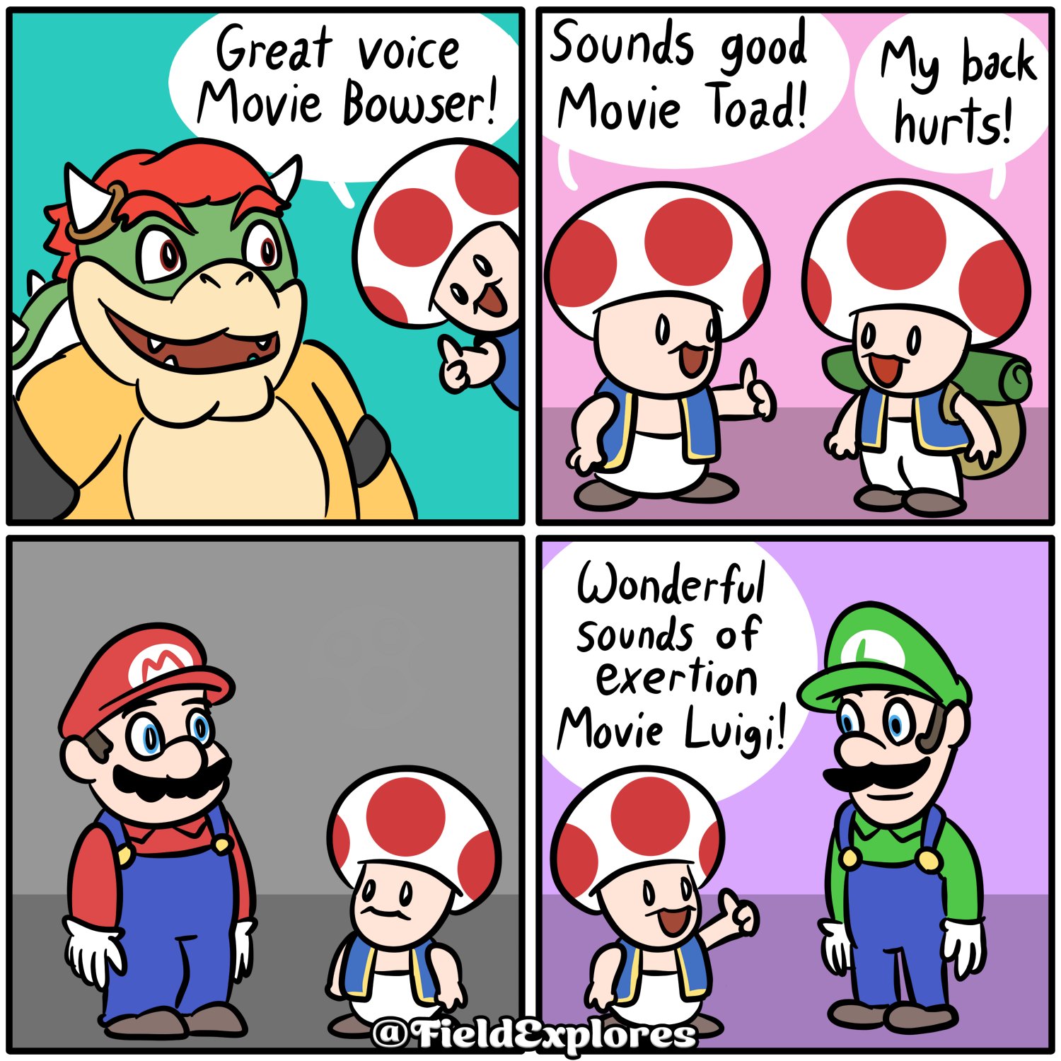 Rage Comics Super Mario Bros