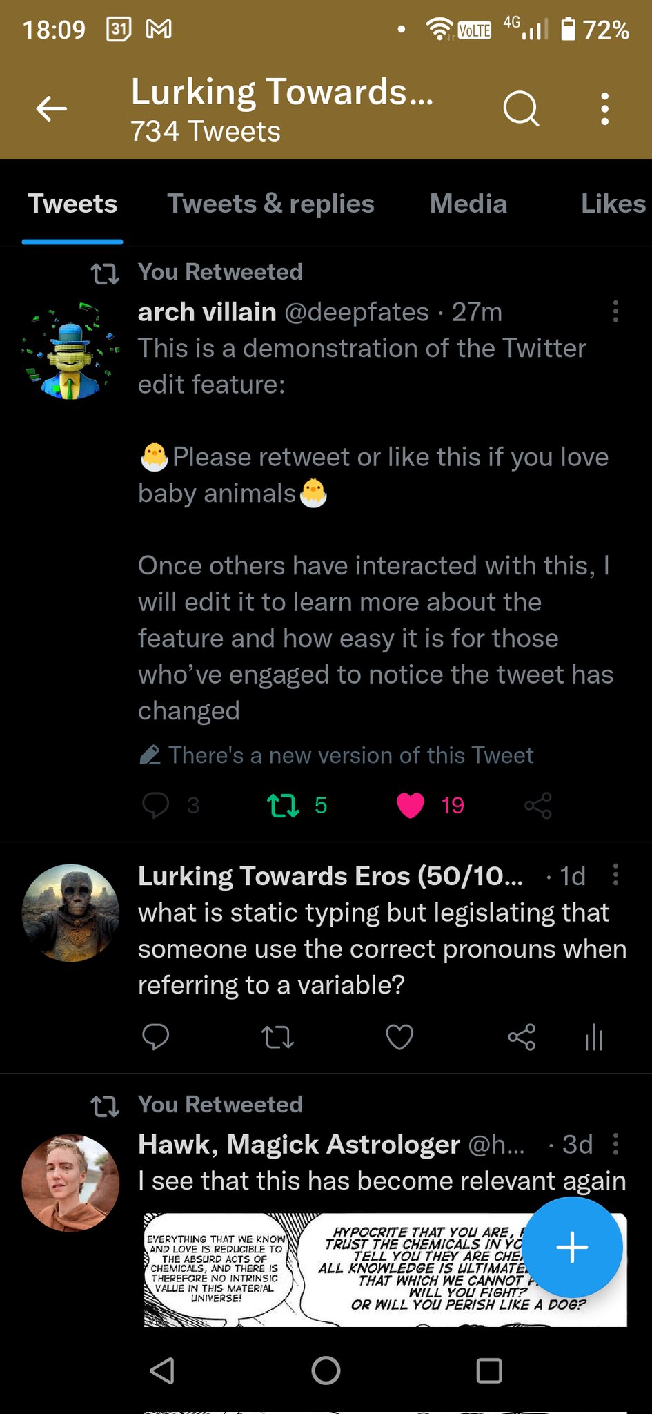Lurking Towards Eros (50/100 do 100 thing lists) on Twitter ... Lurking Towards Eros (50/100 do 100 thing lists) on Twitter ...