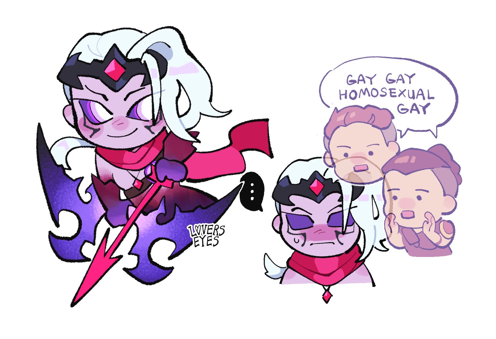 Jumaralo Hex on Twitter: "RT @L0VERSEYES: varus let the gay thoughts win #LegendsOfRuneterra # ...
