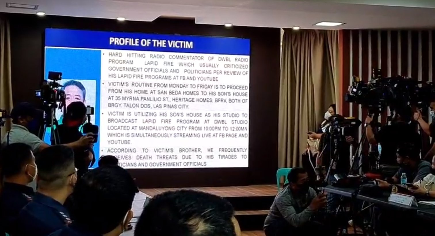 CNN Philippines on Twitter: "THREAD: The Philippine National Police holds a press briefing to ...