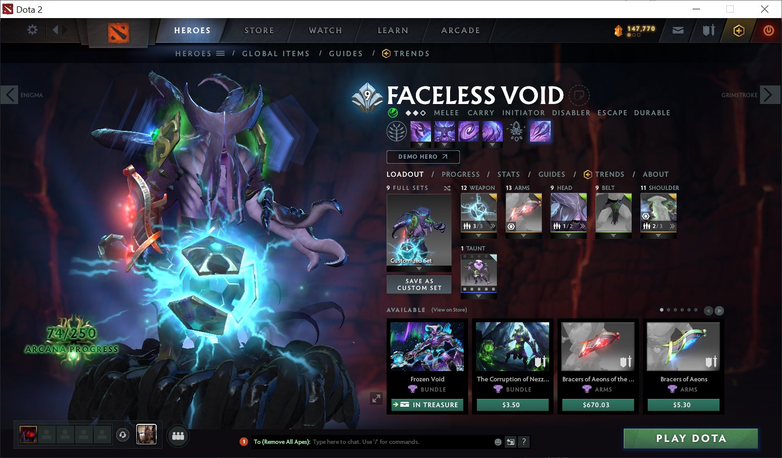 Reddit Dota 2 on Twitter: "From the creators of RGB Lion, I give you RGB Faceless Void! - /u ...