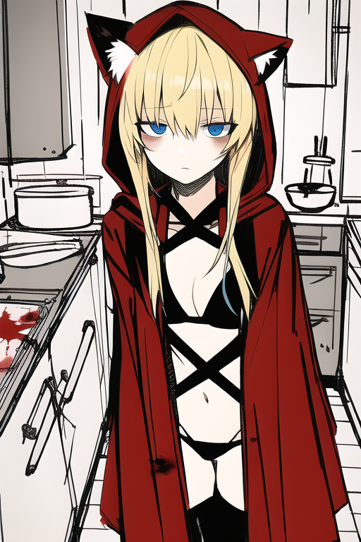 怪獣娘アスパラス🔥🐊新人VTuber on Twitter: "紅ずきん #BLACKSOULS #novelAI https://t.co/HJbhvpWkAJ" / Twitter