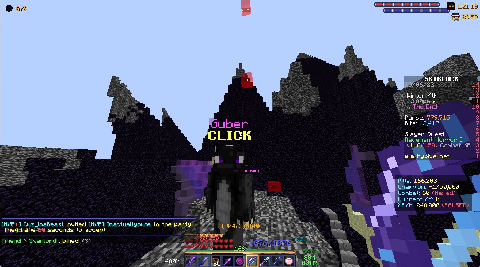 Hypixel SkyBlock News on Twitter: "@Fossilsky4 @Menacing_Banana Obscure ending obtaining ...