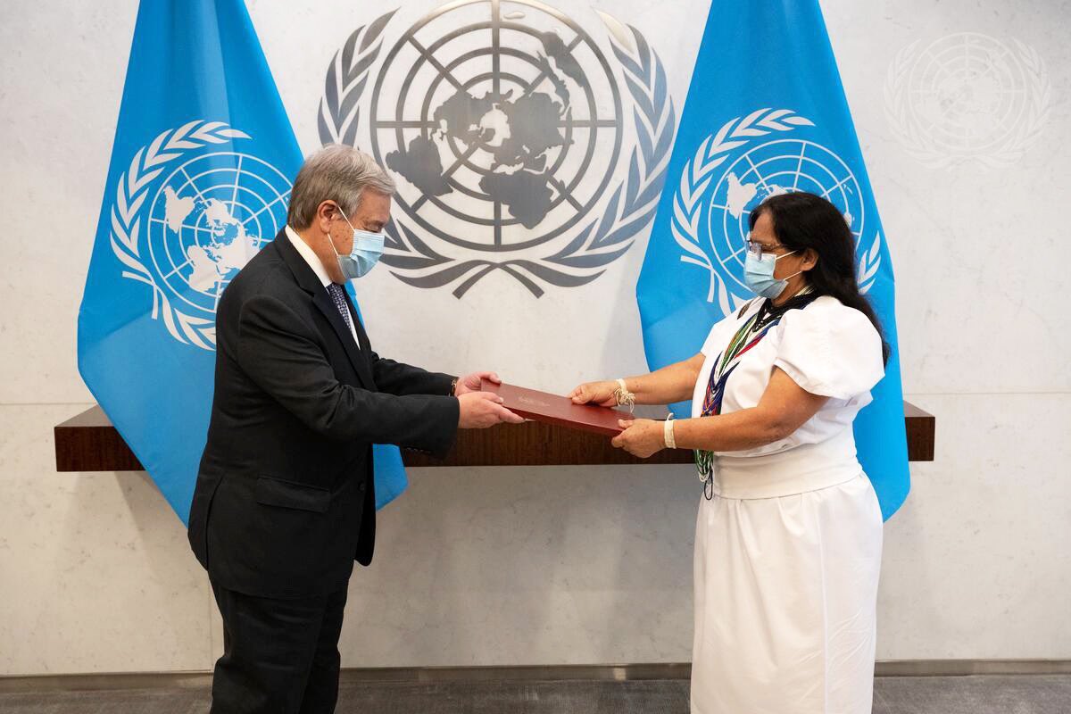 Colombia: lideresa indígena asume como embajadora ante la ONU ...
