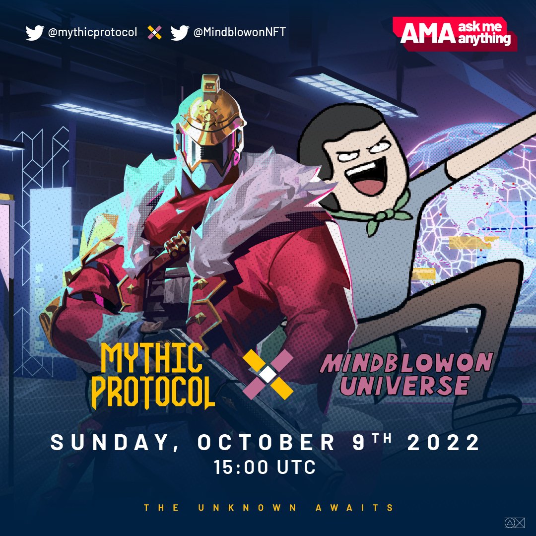 Mythic Protocol on Twitter: "Who's excited to hang out with us? 👀 🚨 #MythicProtocol x ...