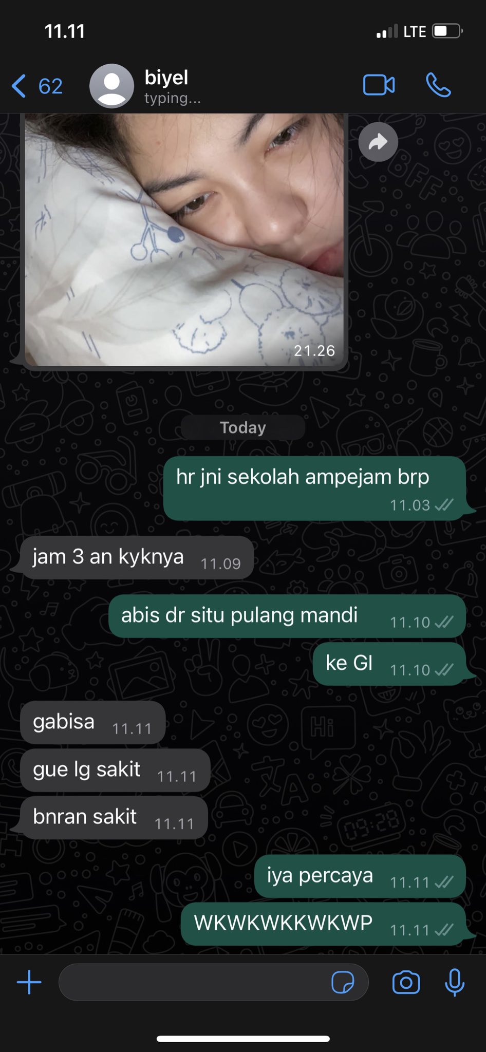 Puti Nadhira Azalia on Twitter: "langsung nge bela diri gini @gbiyel ...