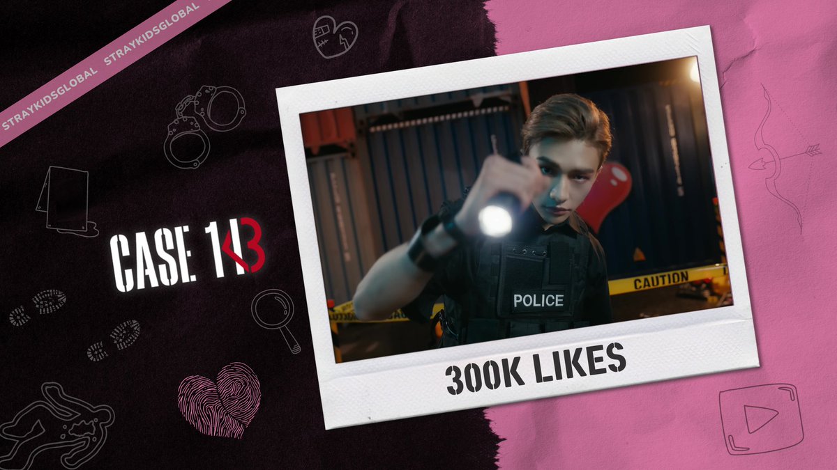 Stray Kids Global 💗 on Twitter: "[🎉] Stray Kids "CASE 143" M/V has surpassed 300K likes on ...