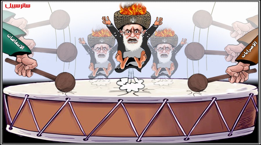 תופי השביתות וההתקוממויות מכים להפלת המשטר באיראן - Nziv.net