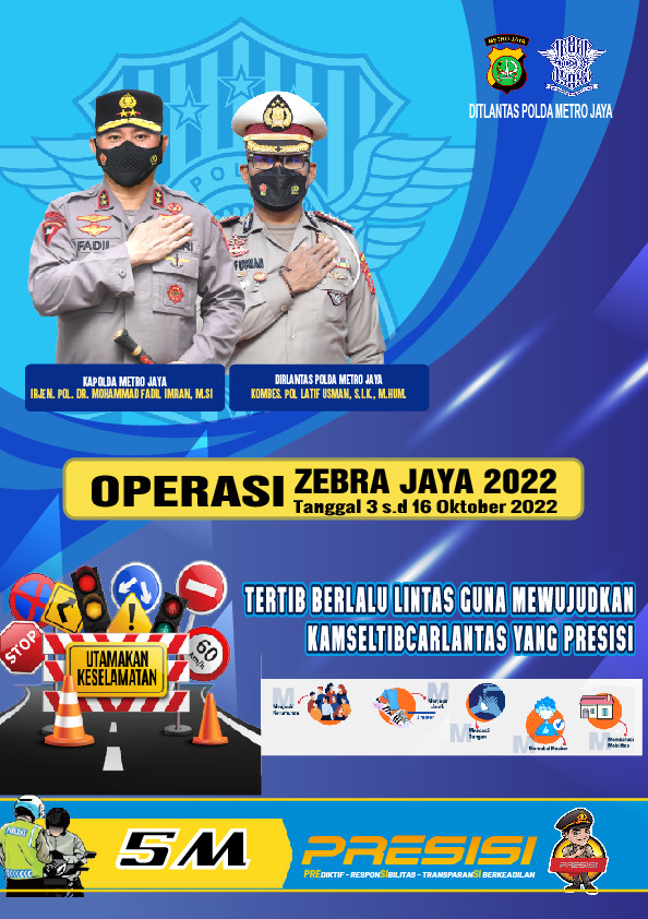 TMC Polda Metro Jaya on Twitter: "Mulai tanggal 03 s/d 16 Oktober 2022 Direktorat Lalu Lintas ...