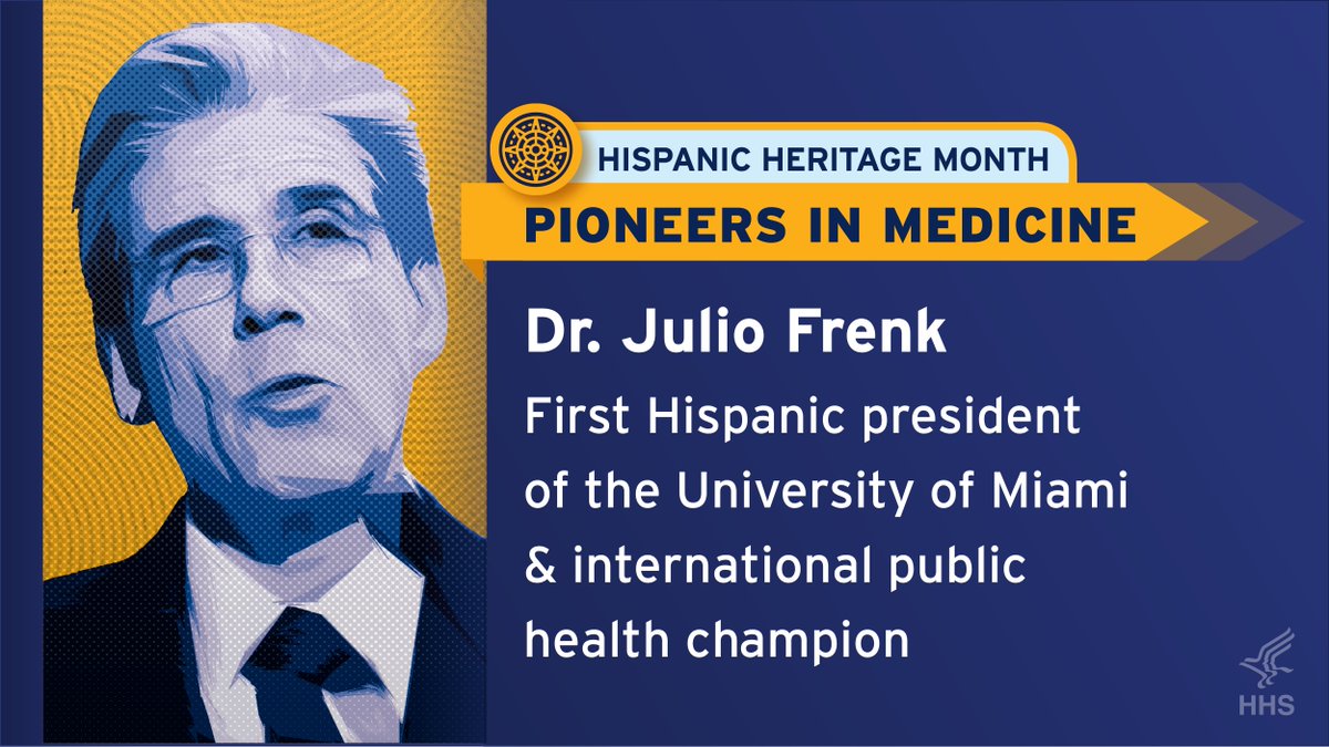 Dr. Julio Frenk has been a contributor in many international public ...