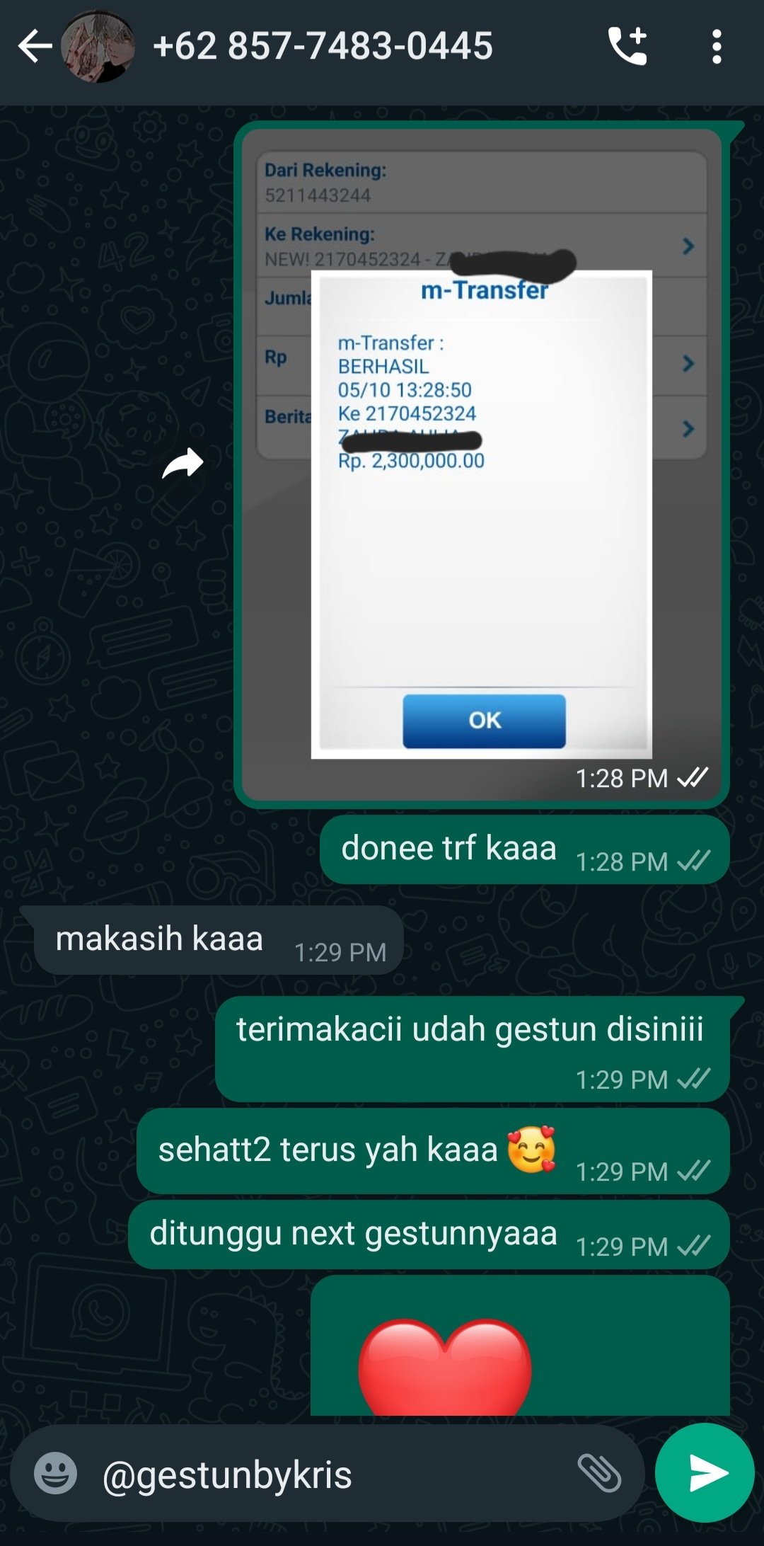 GESTUN FEE START FROM 3% ⭐️ (@gestunbykris) / Twitter