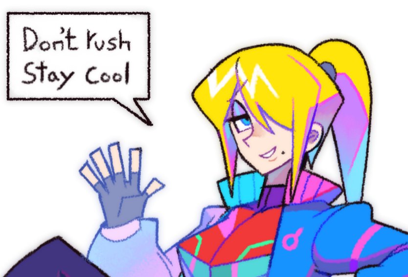 「Let me introduce Violet! She's very tall and strong, but she」데나씌 ...