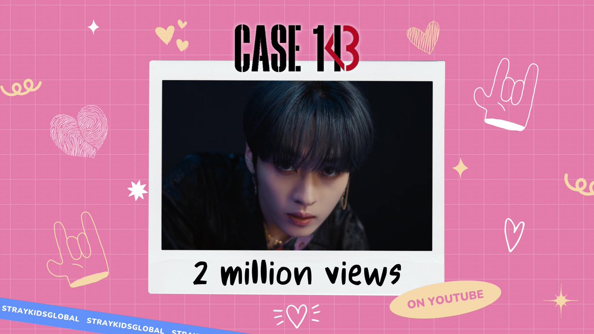 Stray Kids Global 💗 on Twitter: "[🎉] Stray Kids "CASE 143" M/V has surpassed 2,000,000 (2M ...