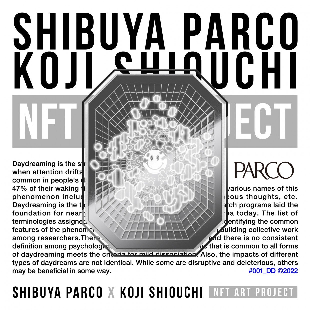 渋谷PARCO on Twitter: "渋谷パルコ2F「OIL by美術手帖」にて、アーティスト「塩内浩二」・A2Z™️によるNFTアートプロジェクトを開催！ 限定ショップ「CAT ...