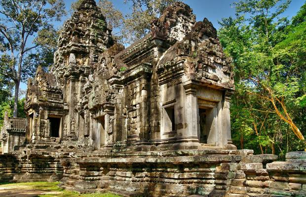 Thread 🧵 on the Hindu Temples constructed by Mighty Khmers (Funan, Chenla and Angkorean). 1/n 1 ...