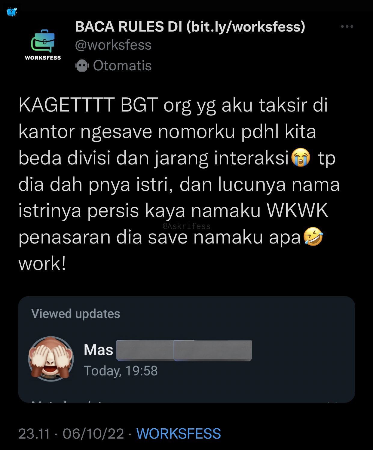 Askrlfess on Twitter: "LOH MBA???! [askrl] https://t.co/eTGLscV3Me ...