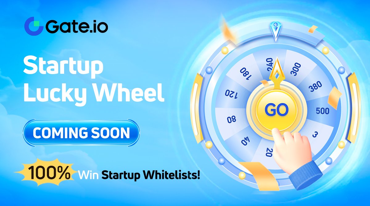 Gate.io on Twitter: "🎊 #Gateio Startup Lucky Wheel COMING SOON!🥳 🎁 What you'll get: ️100% Win # ...