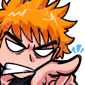 「Two emotes today for , featuring Ichigo」|Chouのイラスト