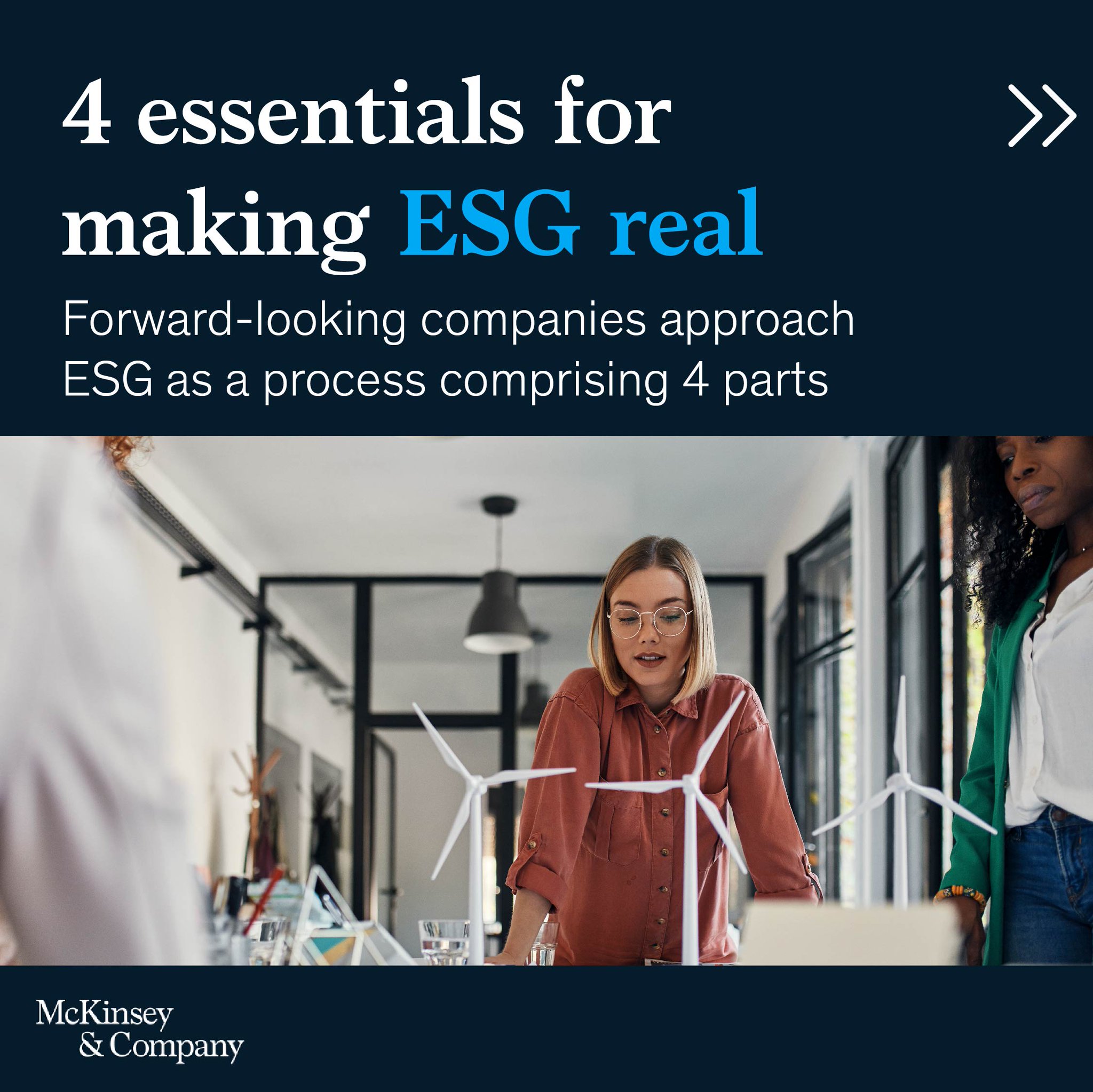 McKinsey & Company on Twitter: "ESG is a process, not an outcome ⏱️ These four key aspects ...