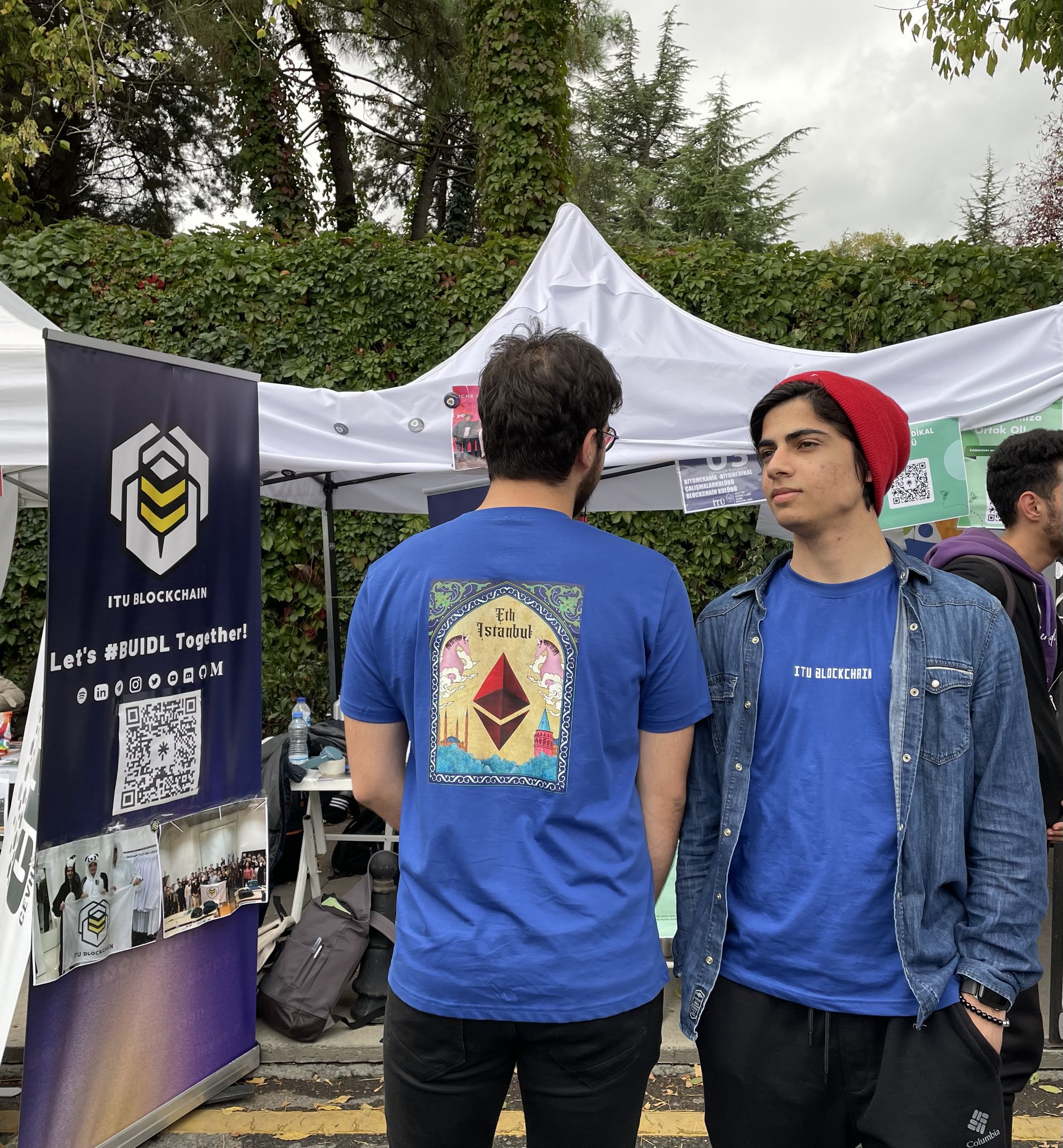 hatun on Twitter: "We, as @ITUblockchain, are at the university festival with our # ...