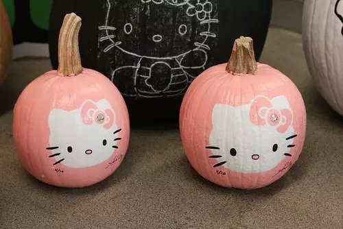 Hello Kitty Pumpkin Painting Ideas