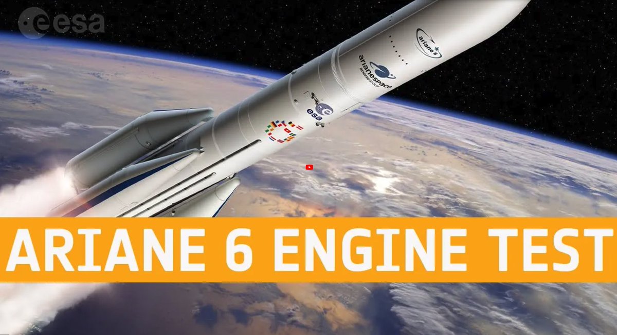 🎥 Views of the hot-fire tests of the all-new #Vinci engine for the ...