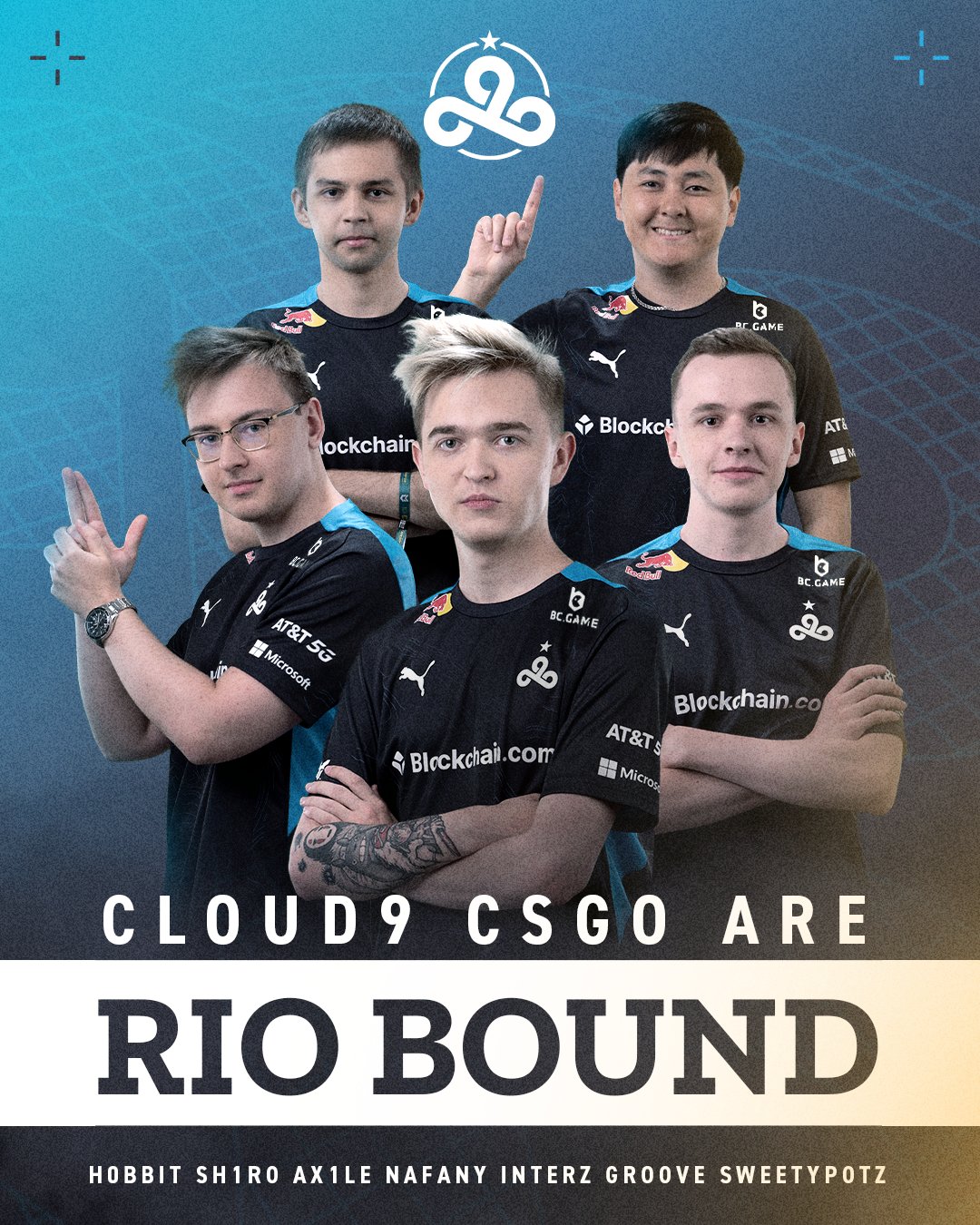Cloud9 CS:GO on Twitter: "🇧🇷 SEE YOU IN RIO 🇧🇷 #IEM https://t.co/fWVSRYs8gl" / Twitter