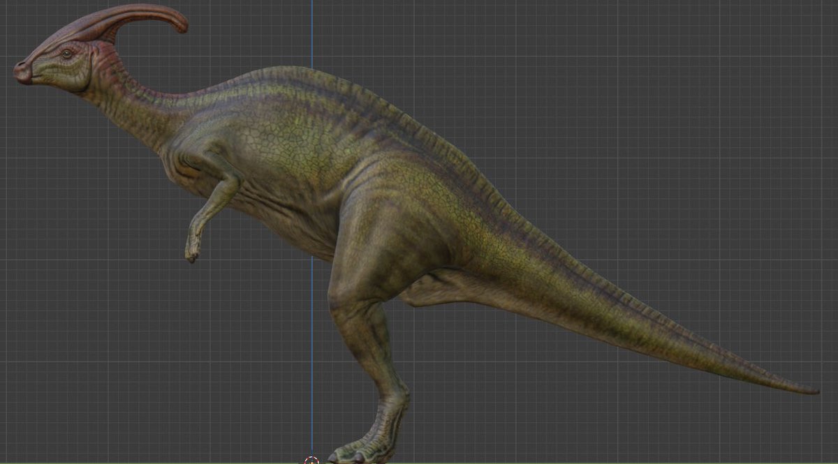 Parasaurolophus Jurassic Park 3