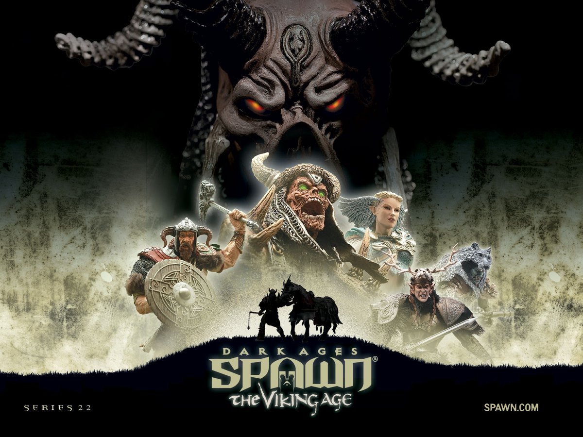 Daily Spawn Archive on Twitter: "Dark Ages Spawn: The Viking Age Wallpaper (2002) #Spawn"