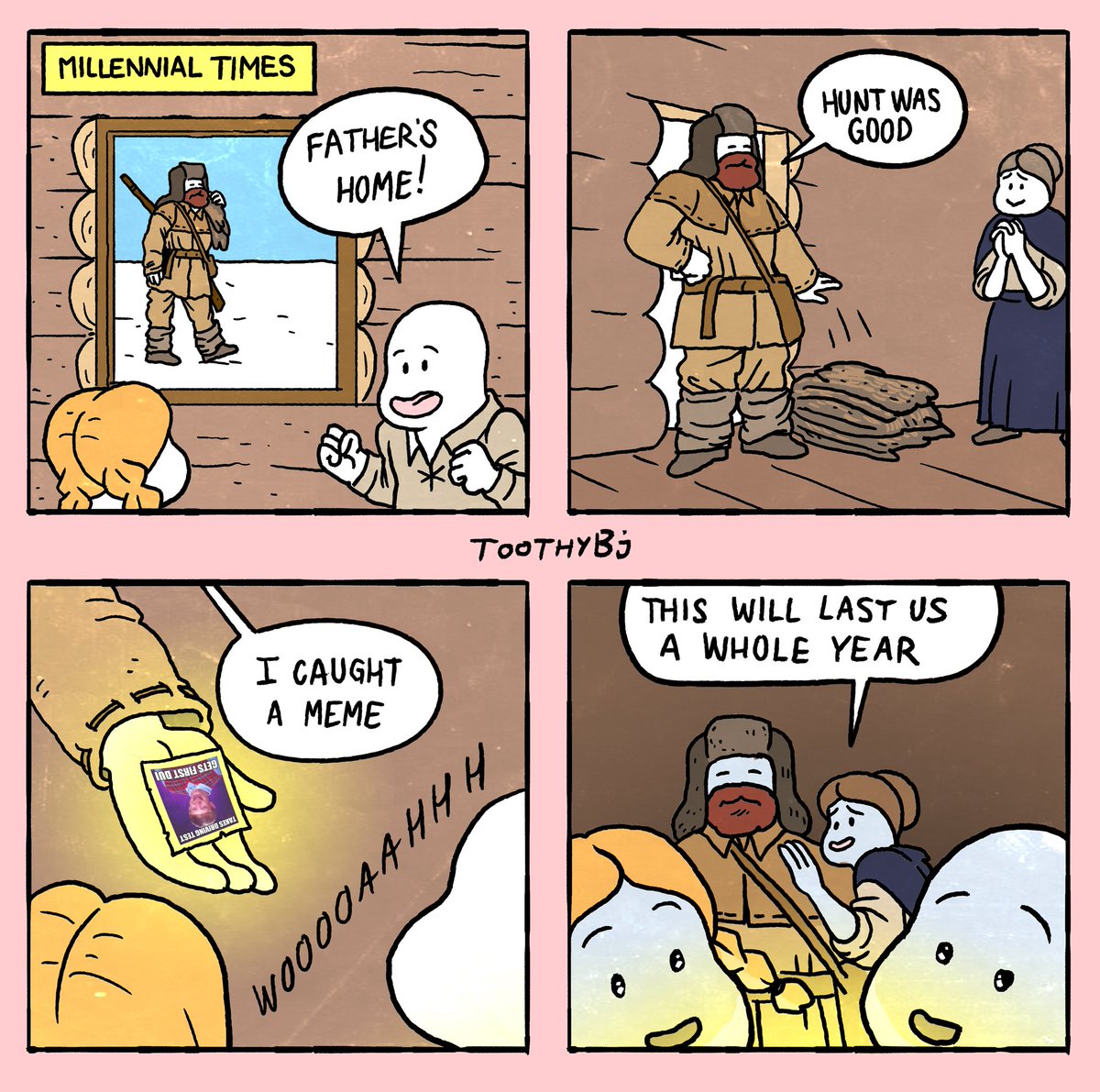 「Invoke the fifth, ask for a lawyer 」ToothyBjの漫画