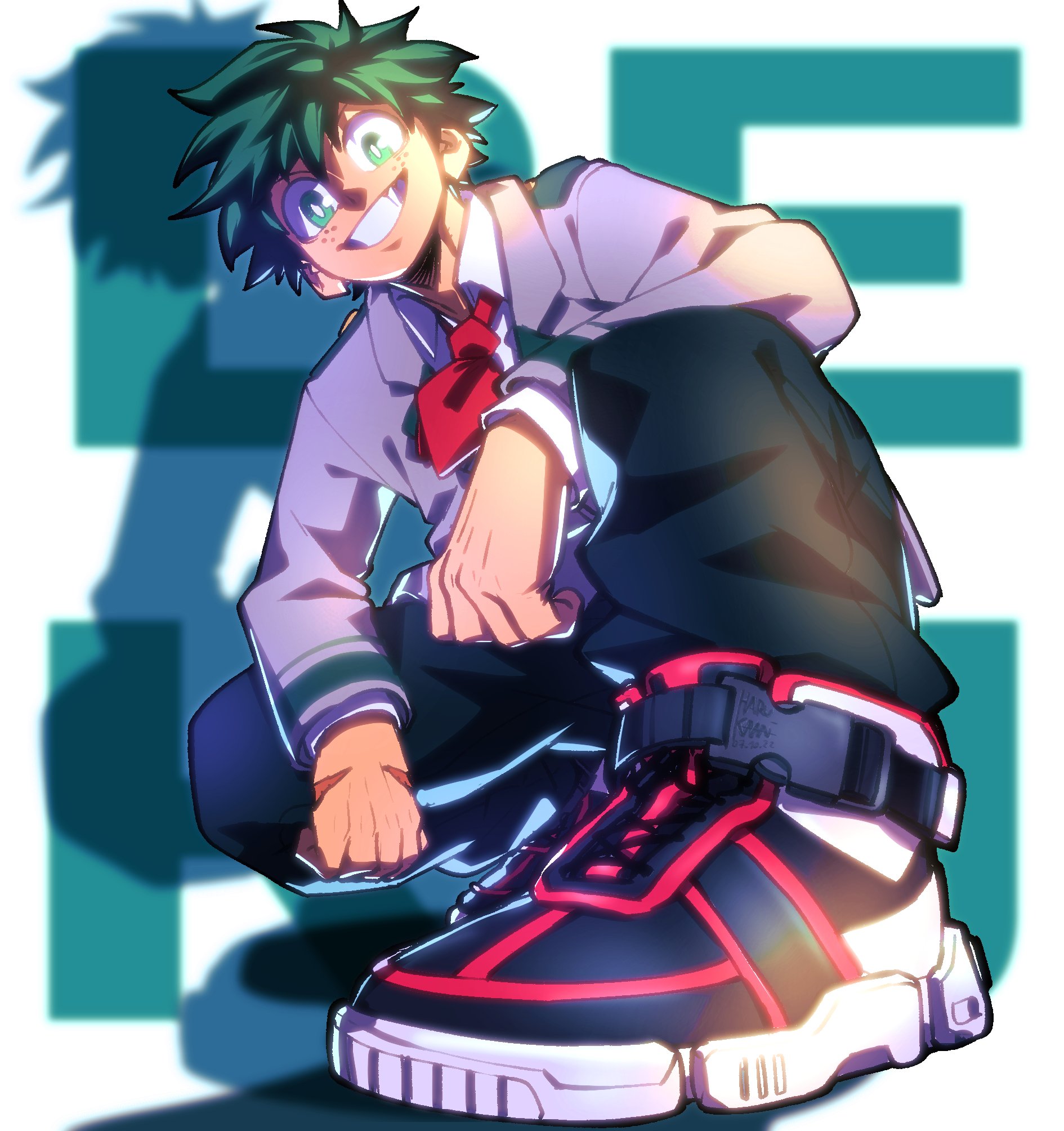 Harukami @ TRAINING ARC (COMMISSIONS OPEN 7/10) on Twitter: "DEKUS NEW KICKS! . Daily Deku https ...
