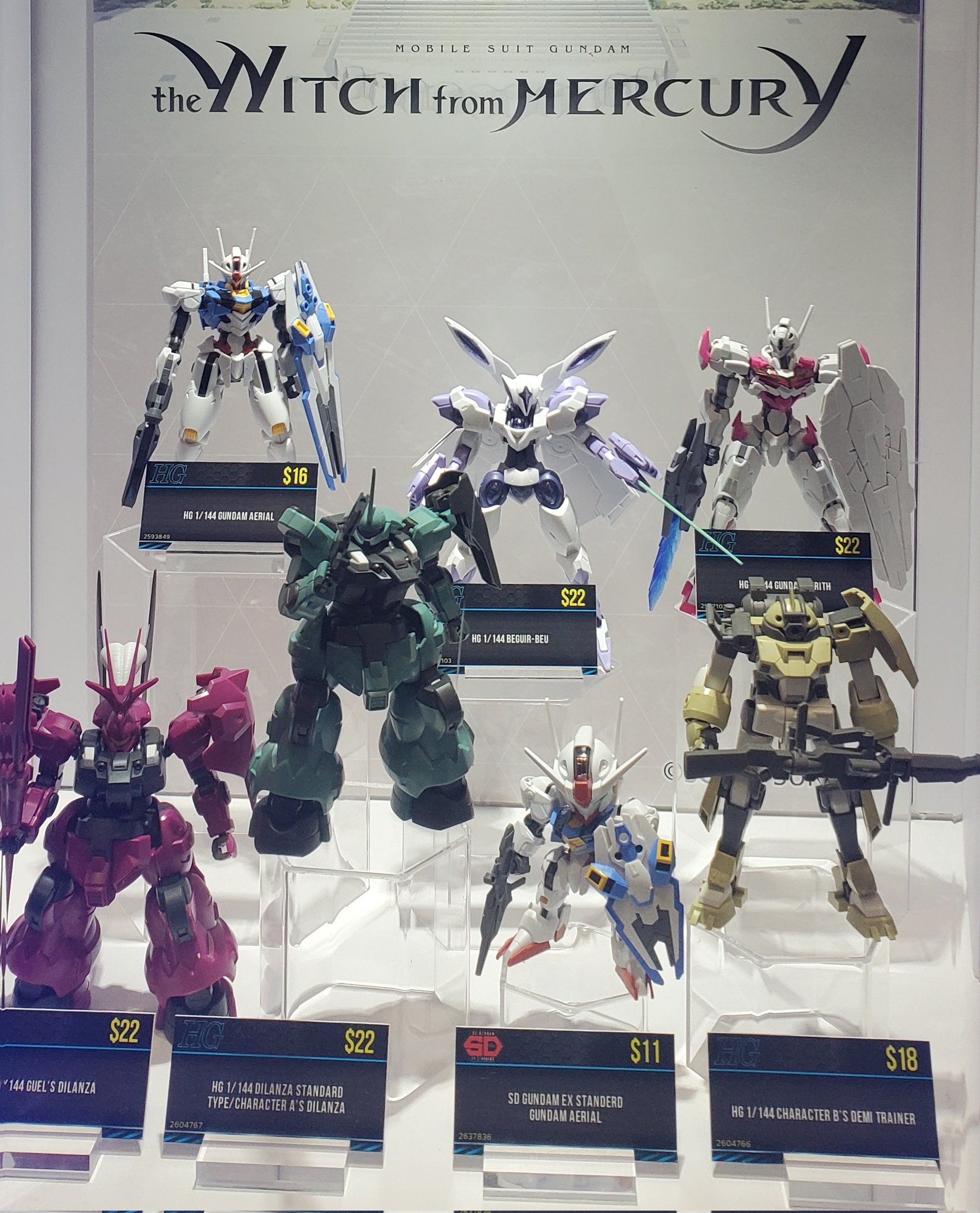 Bandai Namco Collectibles Hobby on Twitter: "#GUNPLA kits from The Witch from Mercury are on ...