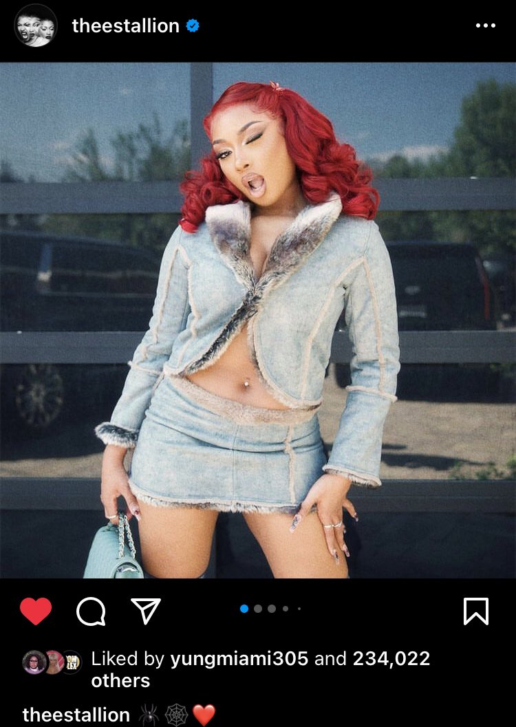 Female Rap Tea Blog ☕️ on Twitter: "Megan @theestallion via ig. Looks like megan might be ...